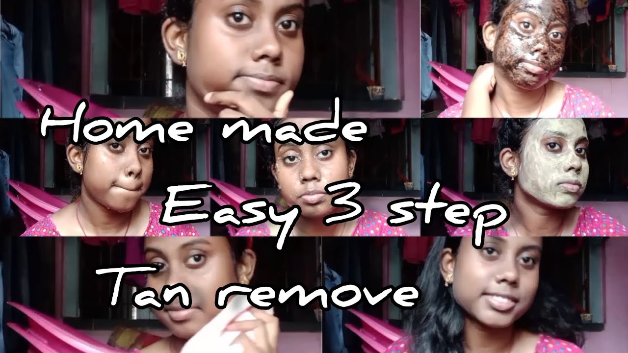 easy 3 step tan removing - YouTube