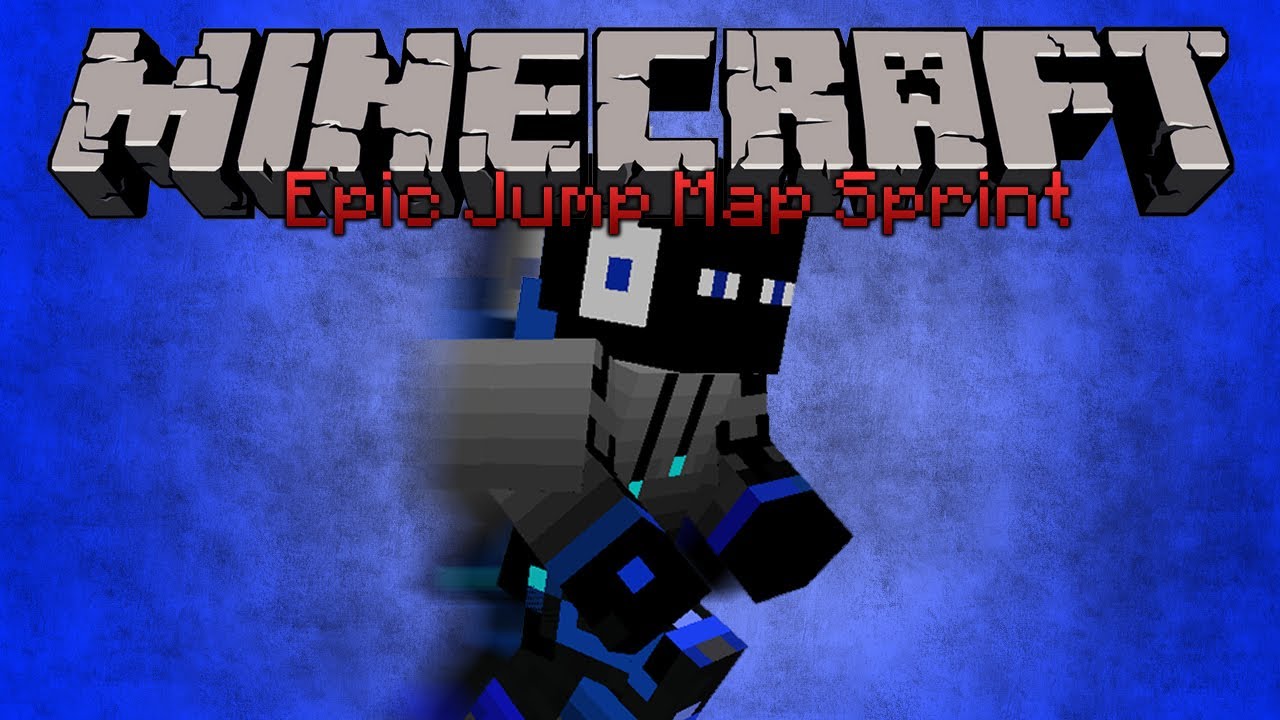 Minecraft Maps: Epic Jump Map Sprint Part 1 - YouTube