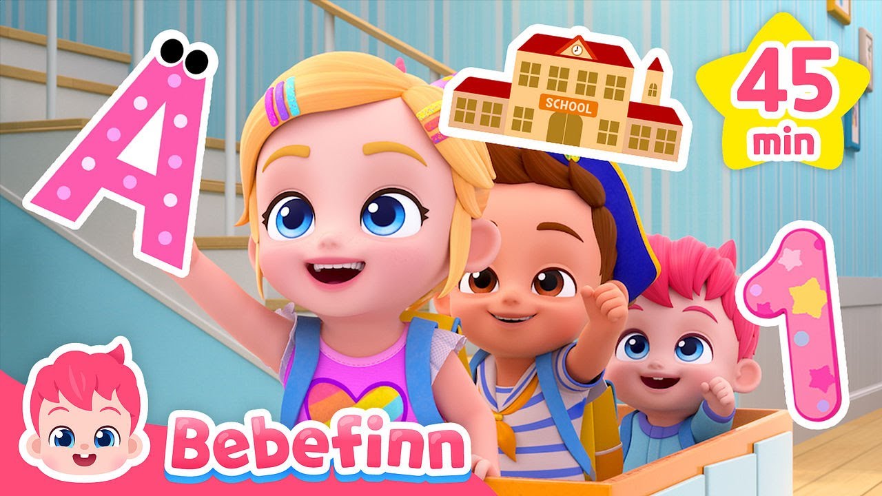 Learn ABC, Colors and more with Bebefinn! | Best Kids Songs and Nursery ...
