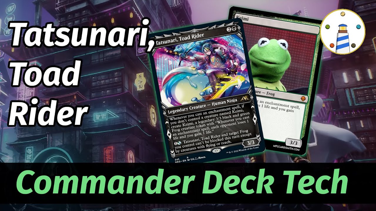 MTG Commander Deck Tech - Tatsunari, Toad Rider - YouTube