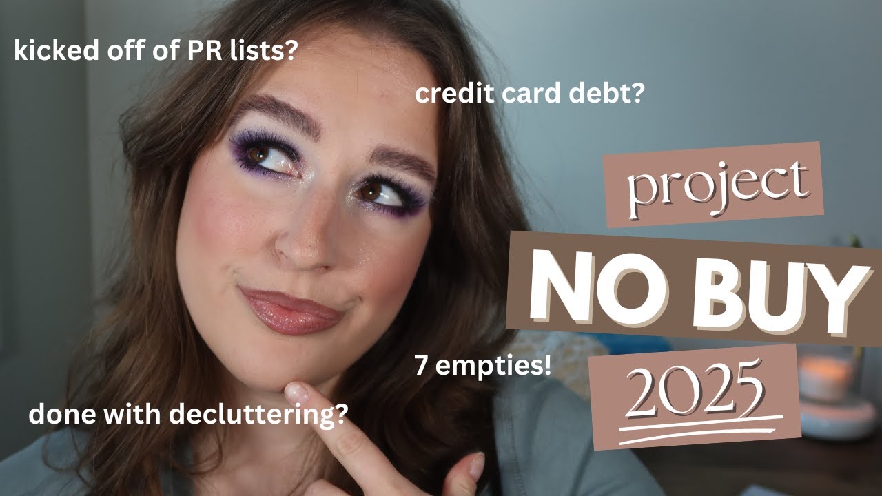 NO BUY YEAR 2025 — january check in - YouTube