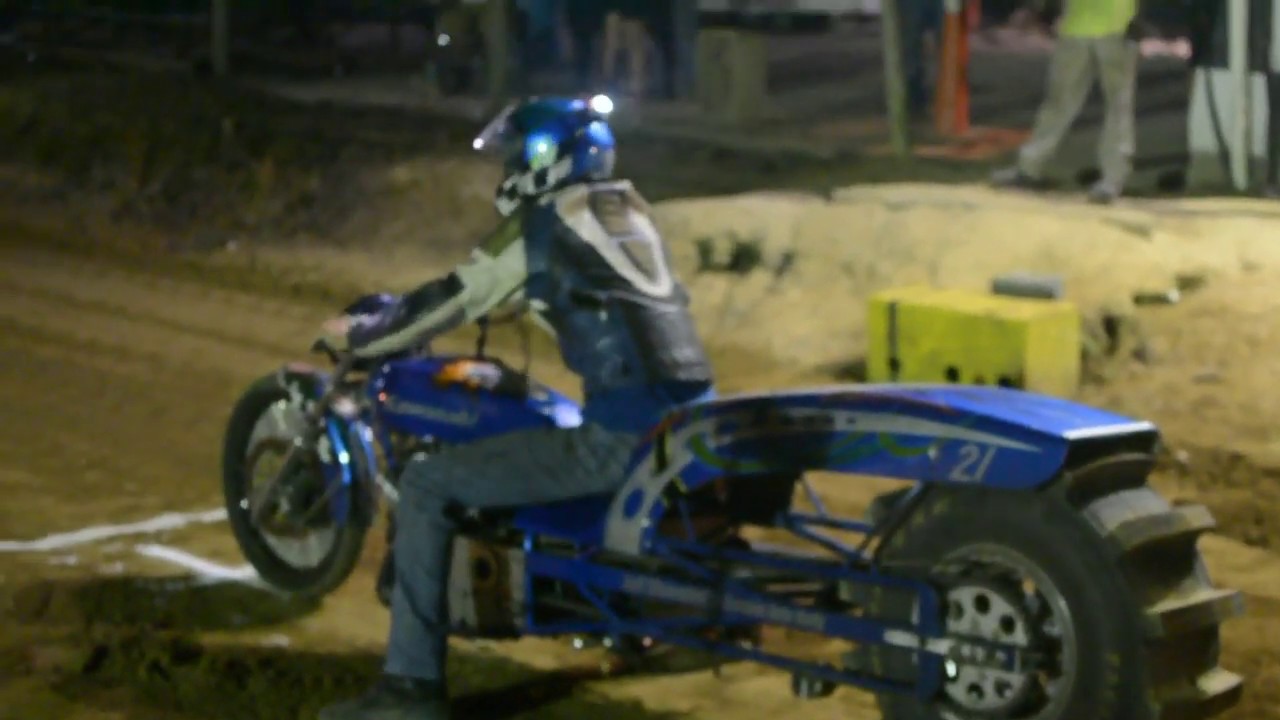 Insane Turbo Motorcycle Dirt Drags - YouTube