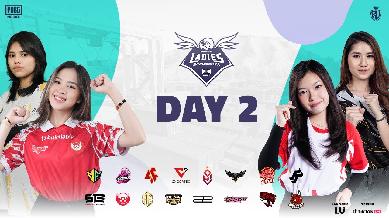 [ID] PUBG MOBILE RUTHLESS LADIES INVITATIONAL SHOWDOWN | DAY 2 | FT. # ...
