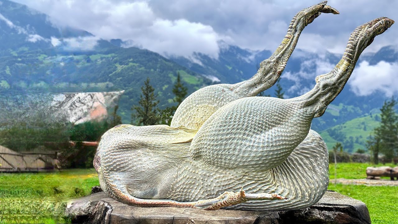 Cooking A Whole Huge Ostrich! The Recipe Of The Dish That Everyone Was ...
