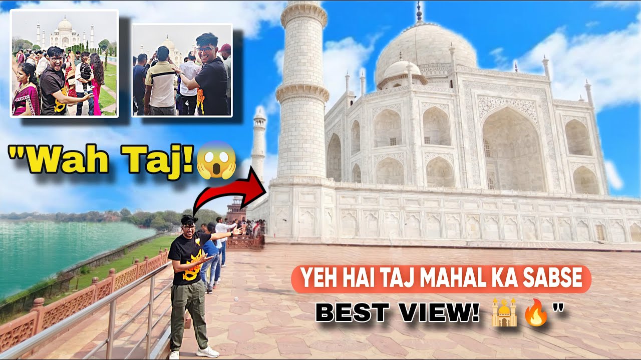 WAH TAJ! 😍 Yeh View Dekhkar Aapko Yakeen Nahi Hoga! 🤯" | vlog ...