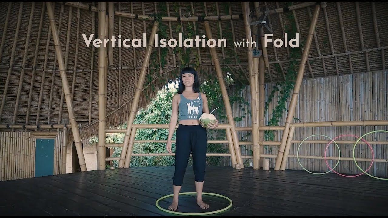 Beginner Hula Hoop Tutorial: Vertical Isolation with Fold feat. Mishie Hoops - YouTube