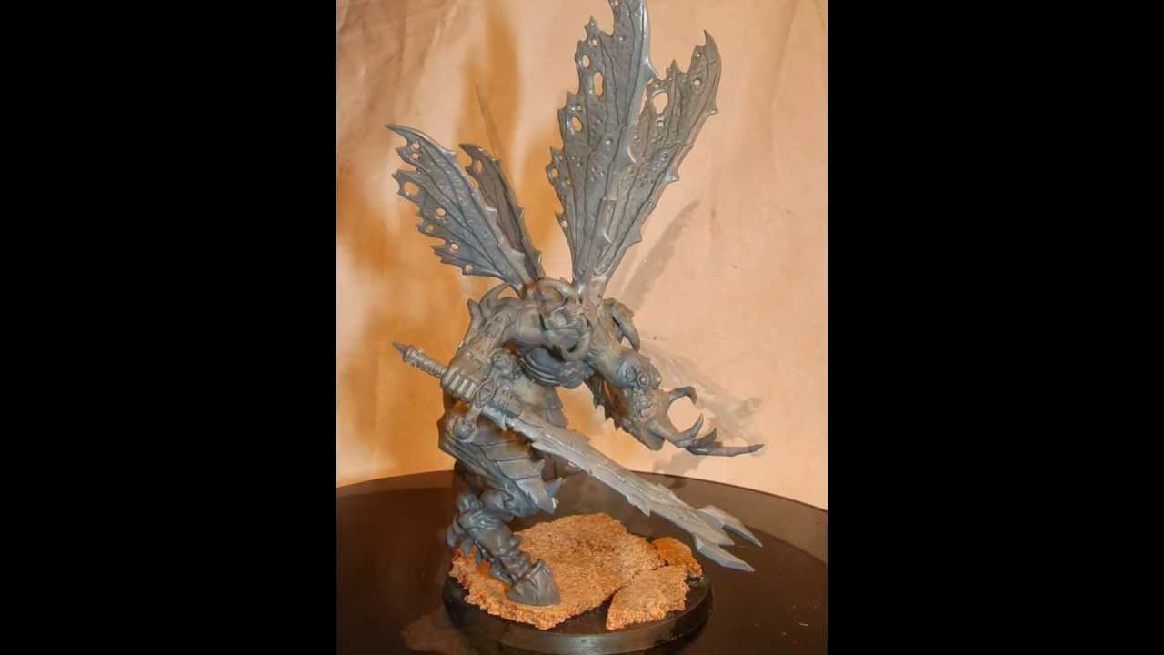 Nurgle Fly Lord Daemon Prince transfiguration WIP - YouTube
