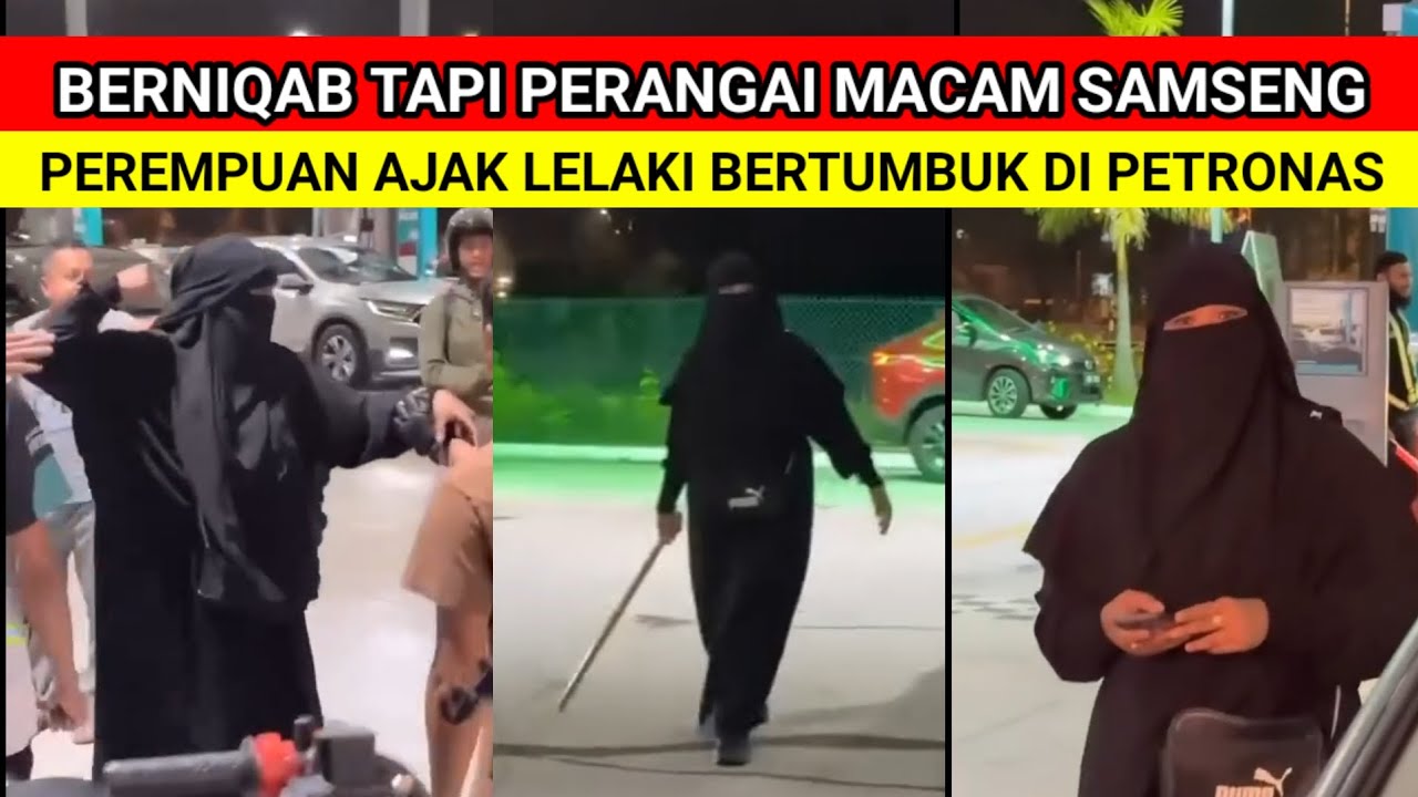 BERNIQAB TAPI PERANGAI MACAM SAMSENG - YouTube