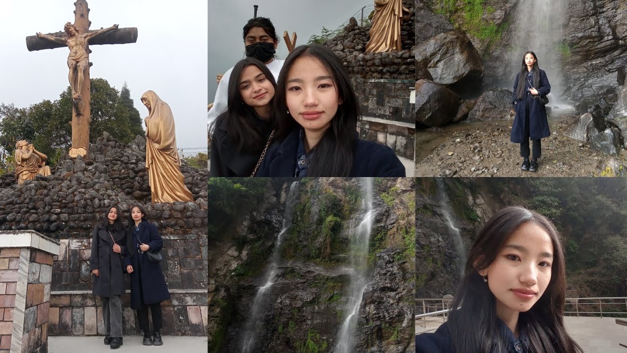 Exploring the beauty of nature Sonada Grotto and Rainbow Falls 🌈♡ - YouTube