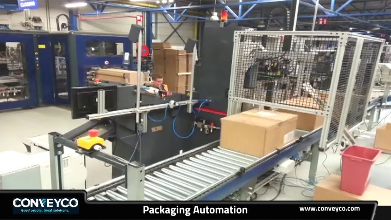 Automated Packaging Systems - Order Fulfillment - Conveyco - YouTube