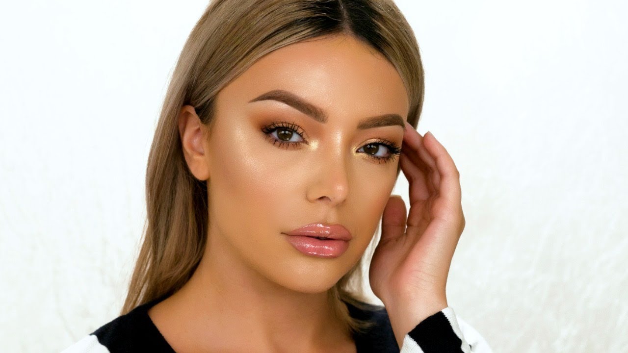 MY NATURAL LOOKING GLAM - Dilan Sabah - YouTube