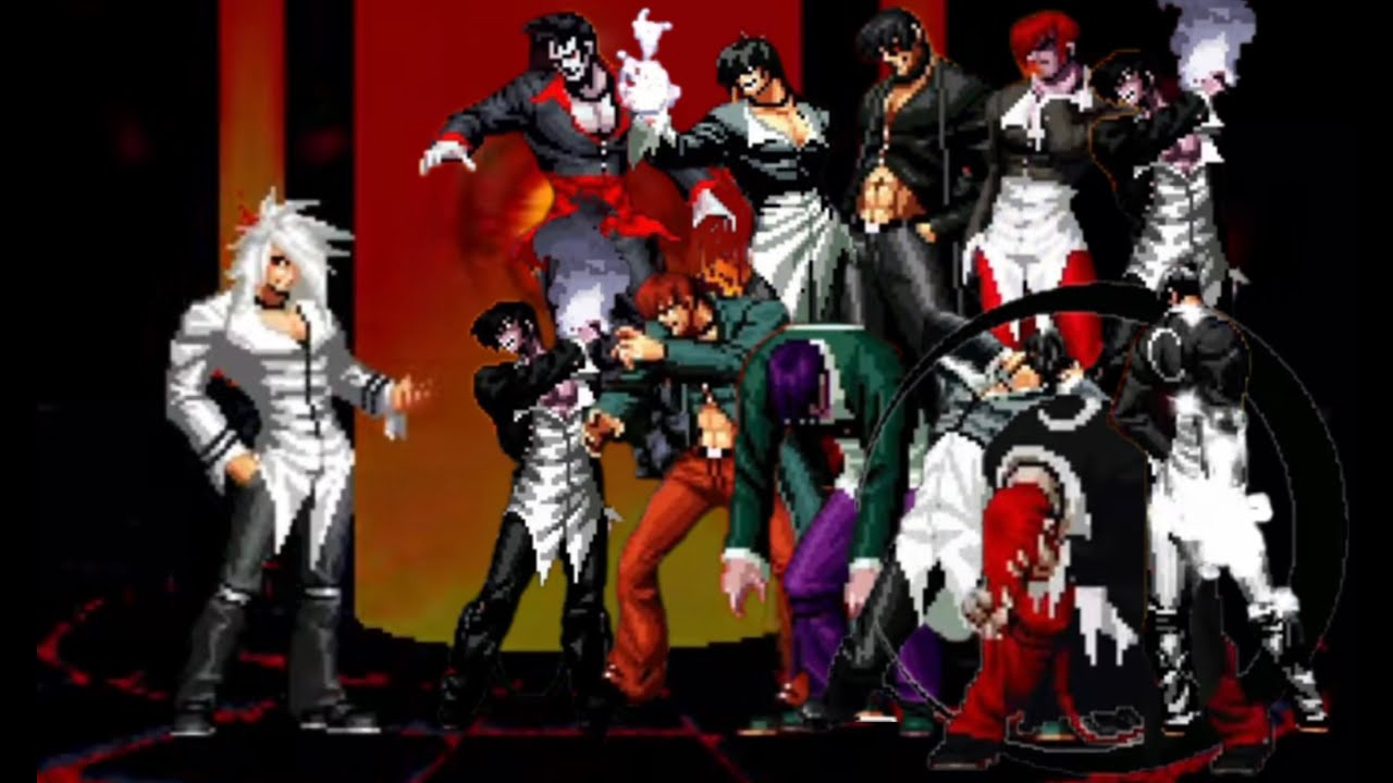 [KOF Mugen] Remus VS Iori Yagami Ultimate Team 1 Vs 12 - YouTube