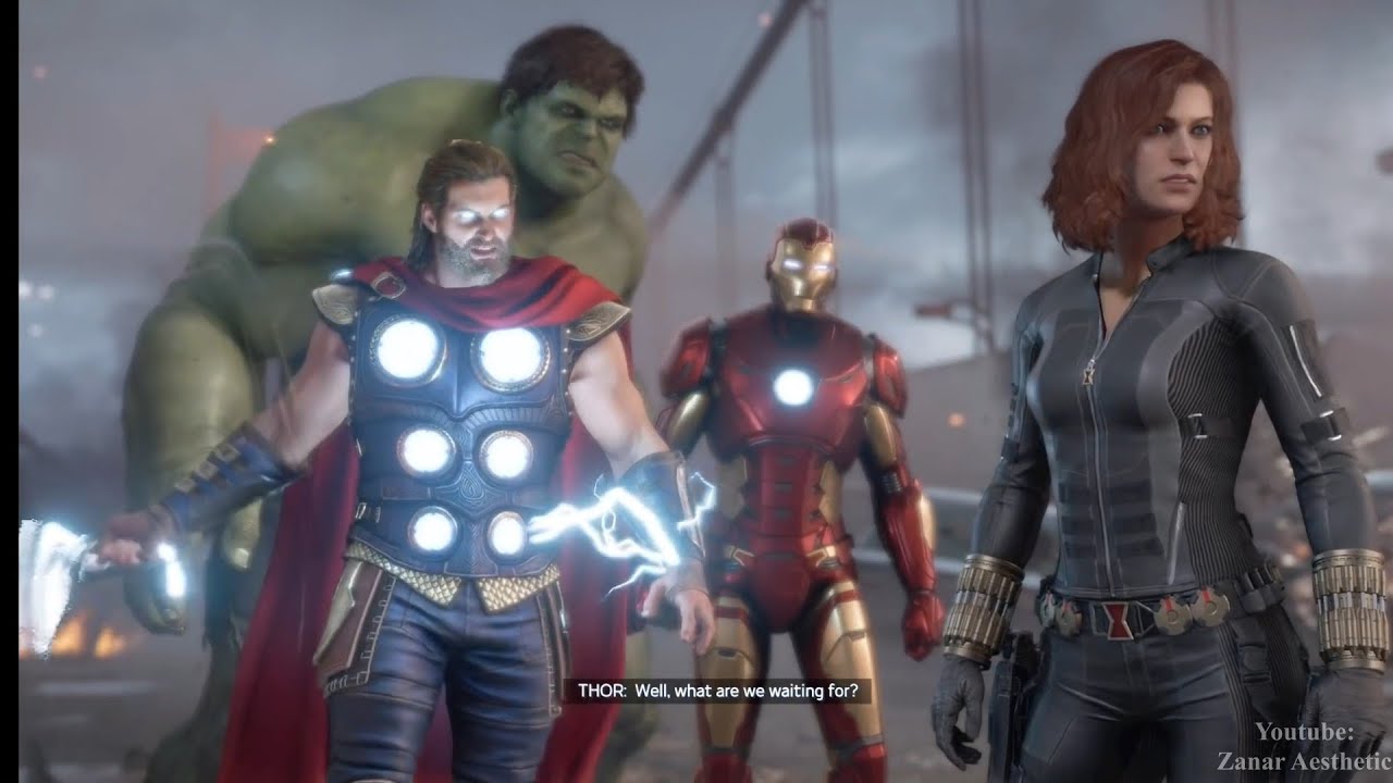 All Boss Fights MARVEL'S AVENGERS - Avengers Gameplay ¥ PS4 gameplay ...