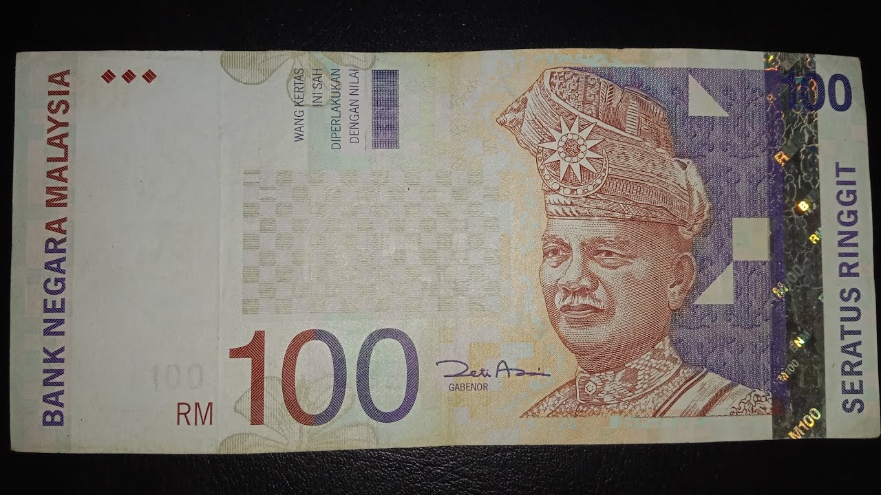 Ringgit Malaysia Duit Kertas RM100 Siri ke 11 2000-2012 Tan Seri Dato ...
