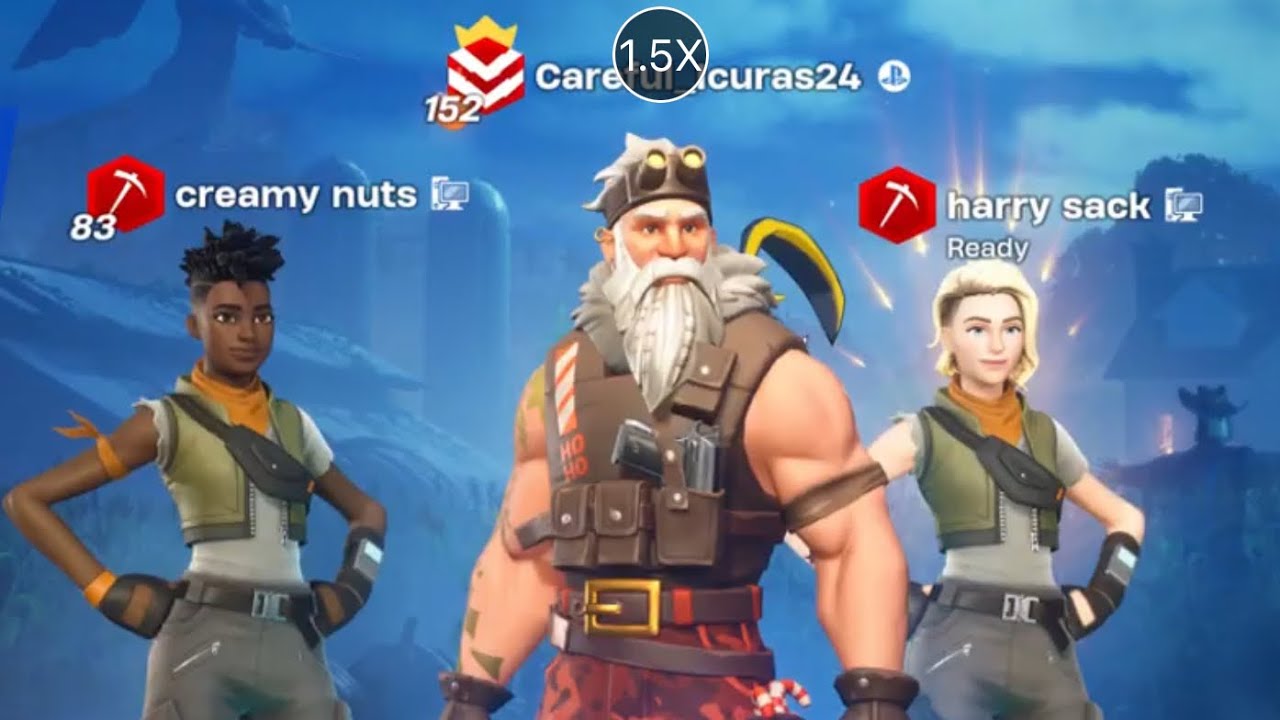 Fortnite - Harry Sack & Creamy Nuts Welcome - YouTube