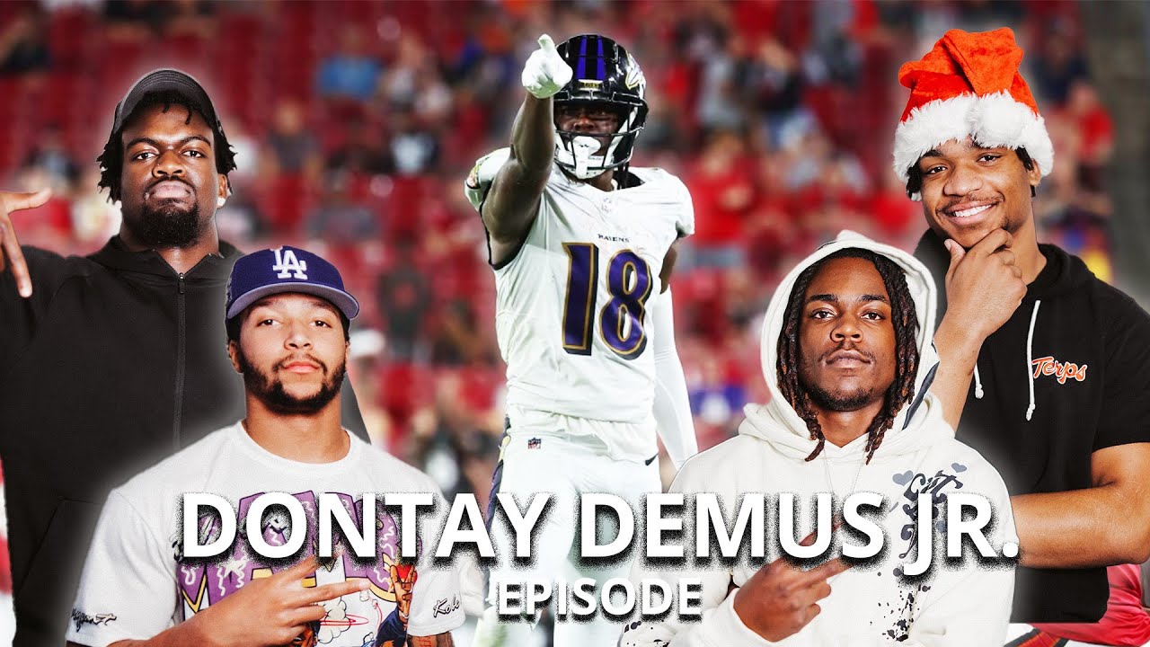 Dontay Demus Jr. on BIG Injury, NFL Free Agency, Family, & Maryland ...