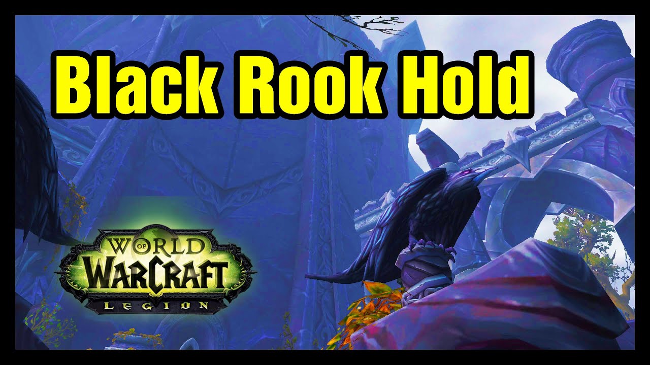 Black Rook Hold Explore Val'sharah WoW - YouTube