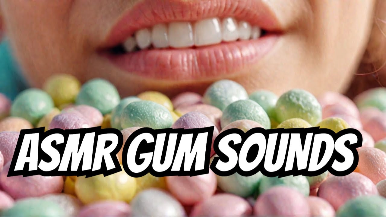ASMR Chewing Gum Mouth Sounds - no talking - YouTube