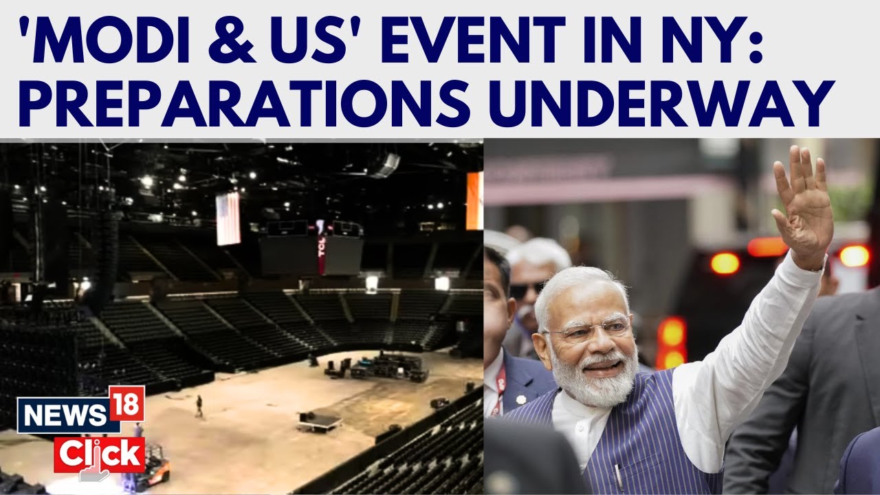 PM Modi’s US Visit | PM Modi Arrives in New York, Meets Members of Indian Diaspora | News18 ...