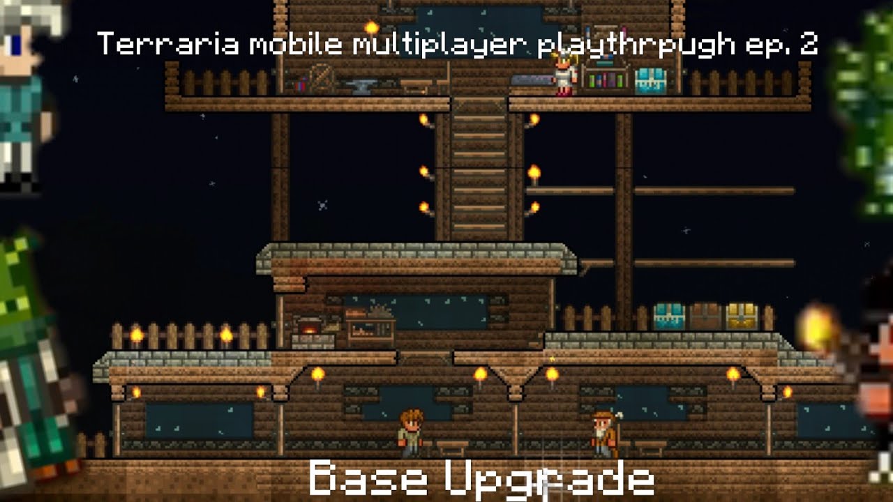 Terraria Mobile Multiplayer Playthrough Ep. 2 - YouTube