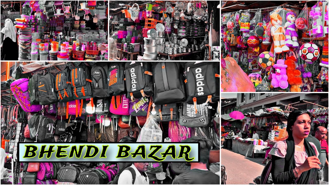 BHENDI BAZAR MARKET | MUMBAI | - YouTube