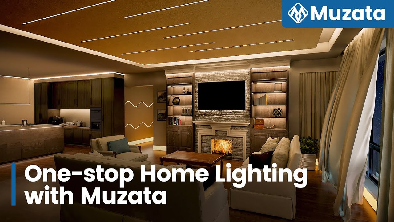 Muzata Help You Achieve A One-stop Full-house Lighting System - YouTube