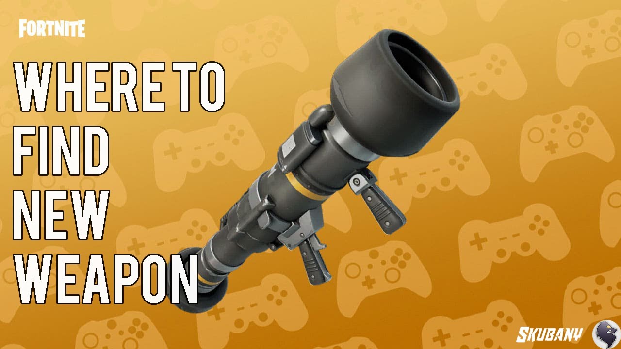 Fortnite Where To Find Anvil Rocket Launcher New Weapon Chapter 3 ...