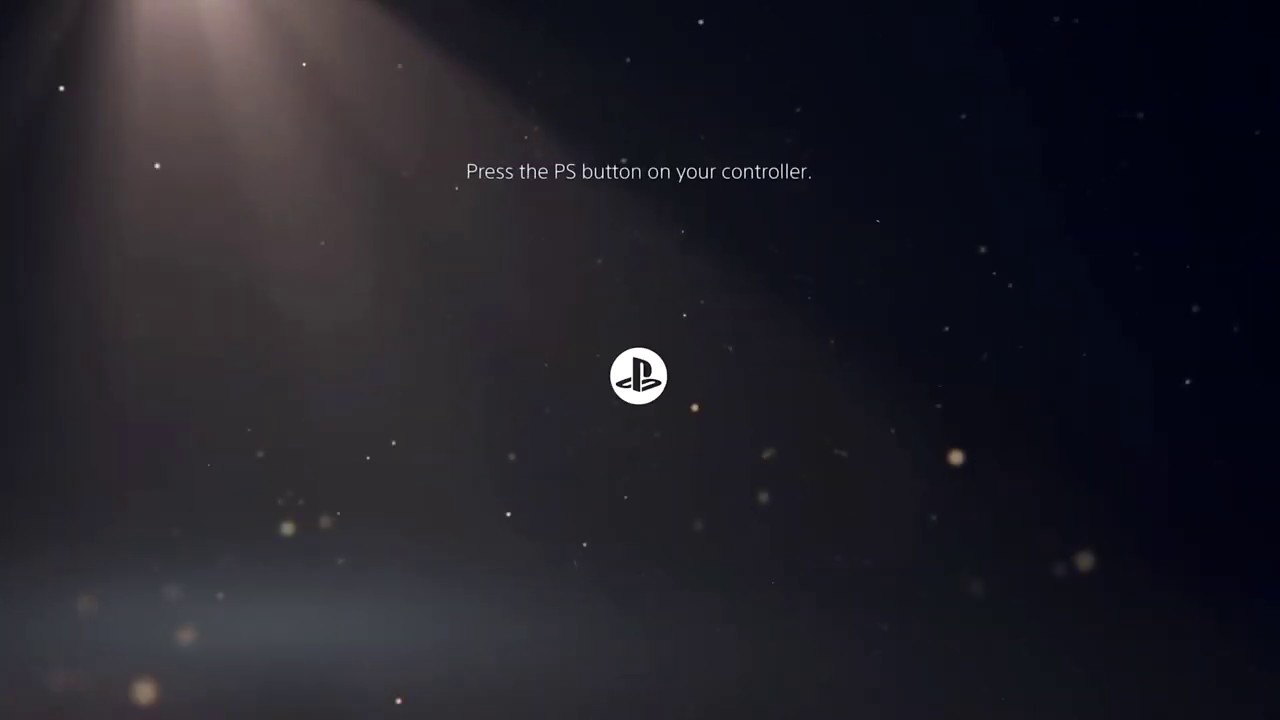 Playstation 5 Start Up Screen! (PS5 Boot up) - YouTube