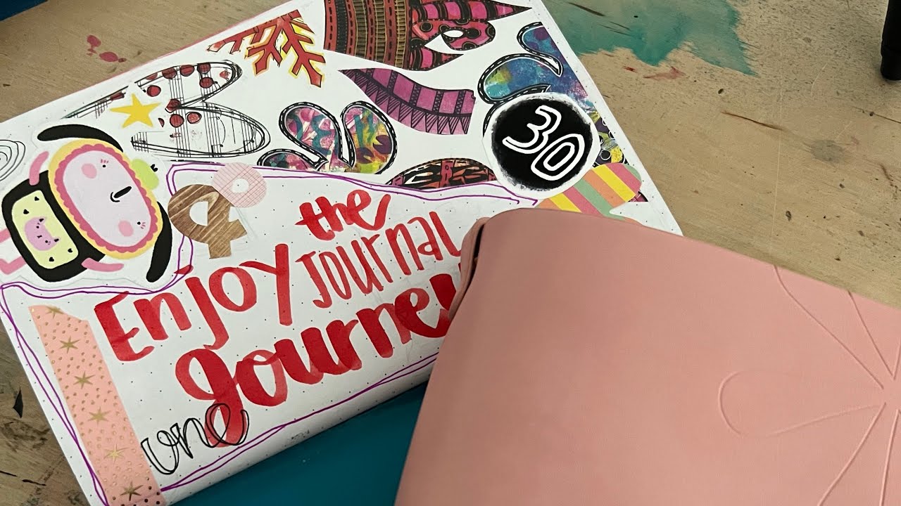 Creative Daily Journal Completed Flip Through - YouTube