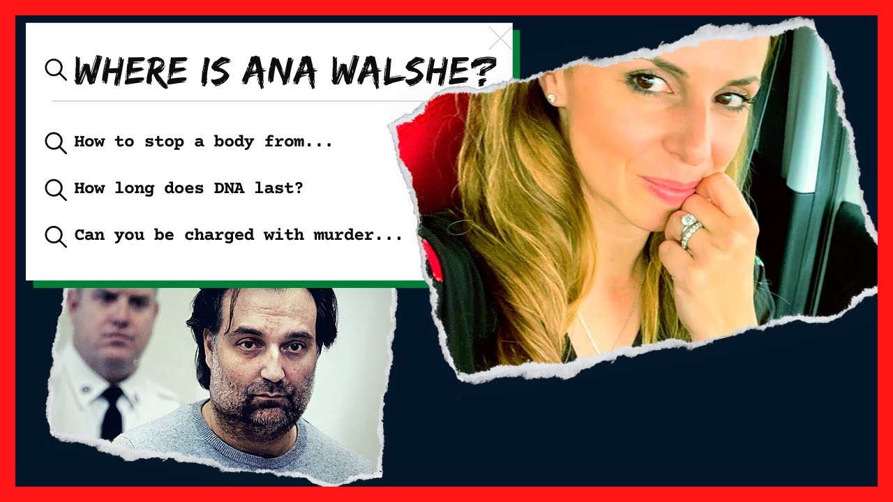 DISTURBING GOOGLE SEARCHES REVEAL MARITICIDE | Where is Ana Walshe ...