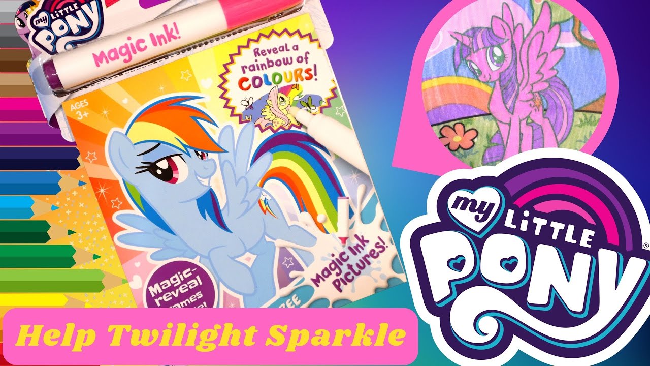 Help Twilight Sparkle - My Little Pony - Magic Colour - YouTube