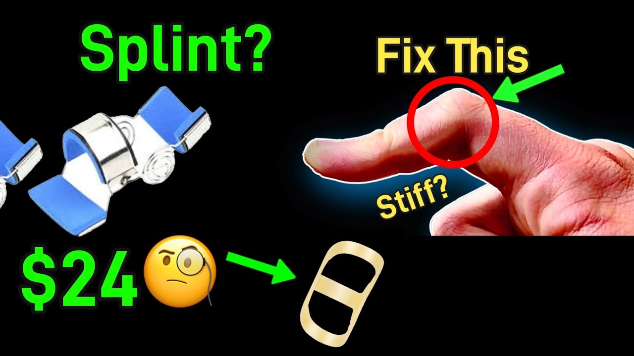 How to Quickly Fix Your Stiff Finger! - YouTube