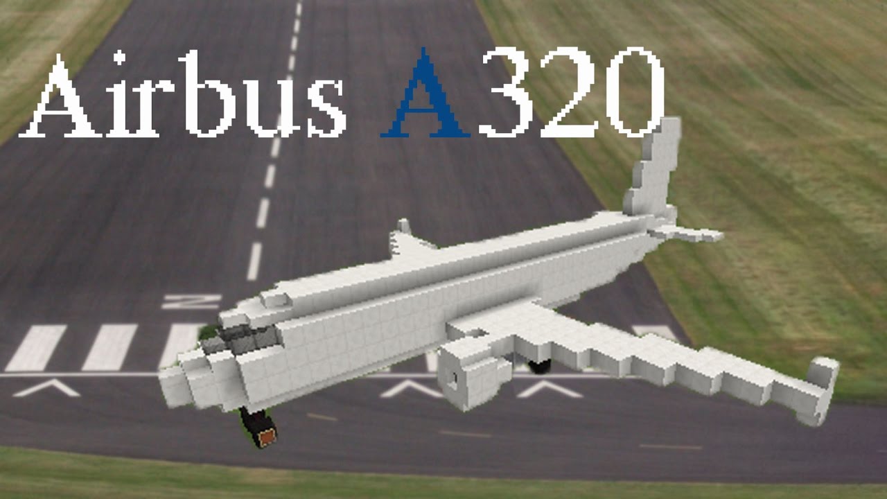 Airbus A320 in Minecraft - YouTube