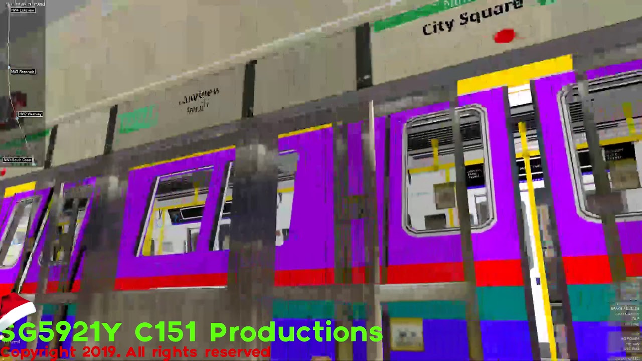 (OpenBVE) | SG5921Y Rapid Transit | Trainspotting @ NW4 Lakeview ...
