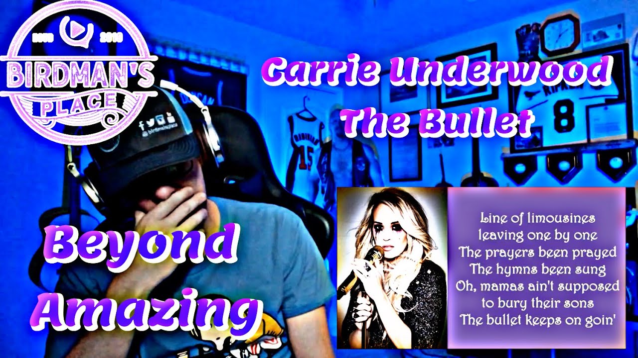CARRIE UNDERWOOD "THE BULLET" - REACTION VIDEO - SINGER REACTS - YouTube
