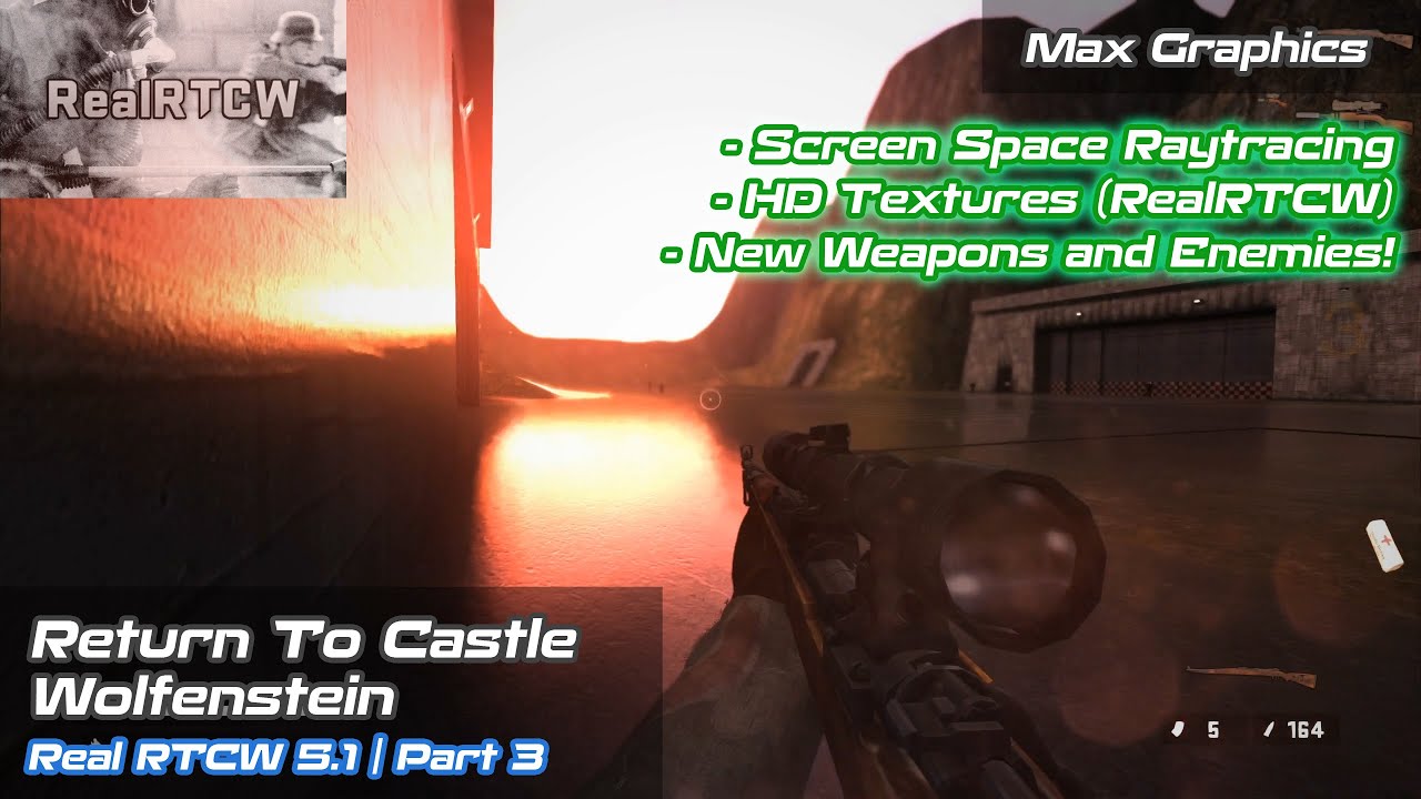 Return To Castle Wolfenstein | Screen Space Raytracing + Real RTCW ...
