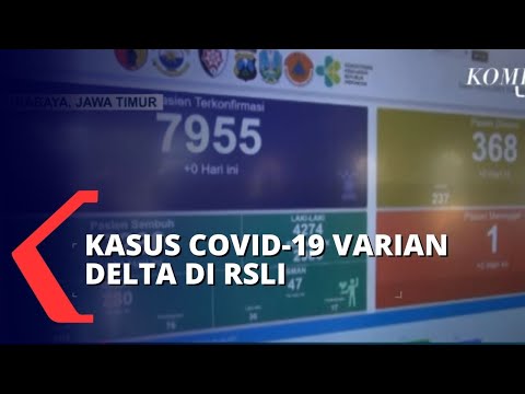 RSLI Surabaya Rawat 4 Pasien Covid-19 Varian Delta