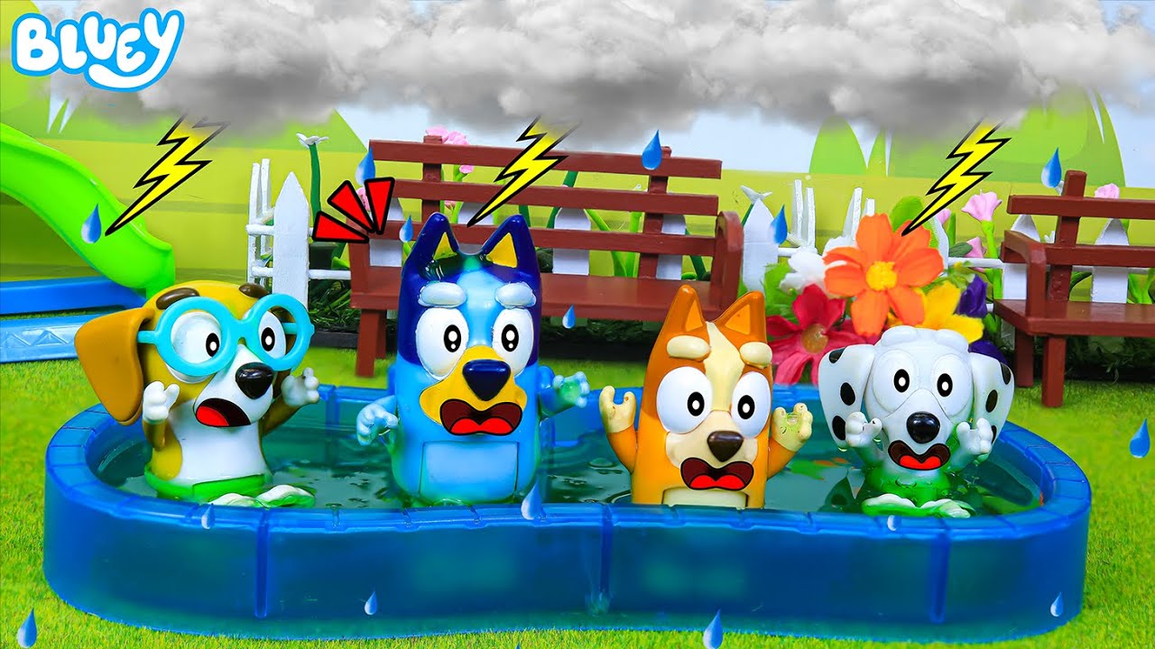 BLUEY and BINGO EPIC Funny Pranks with Bluey Toys - Pretend Play Bluey ...