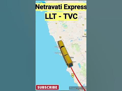 Netravati Express Route (Mumbai To Trivandrum) - YouTube