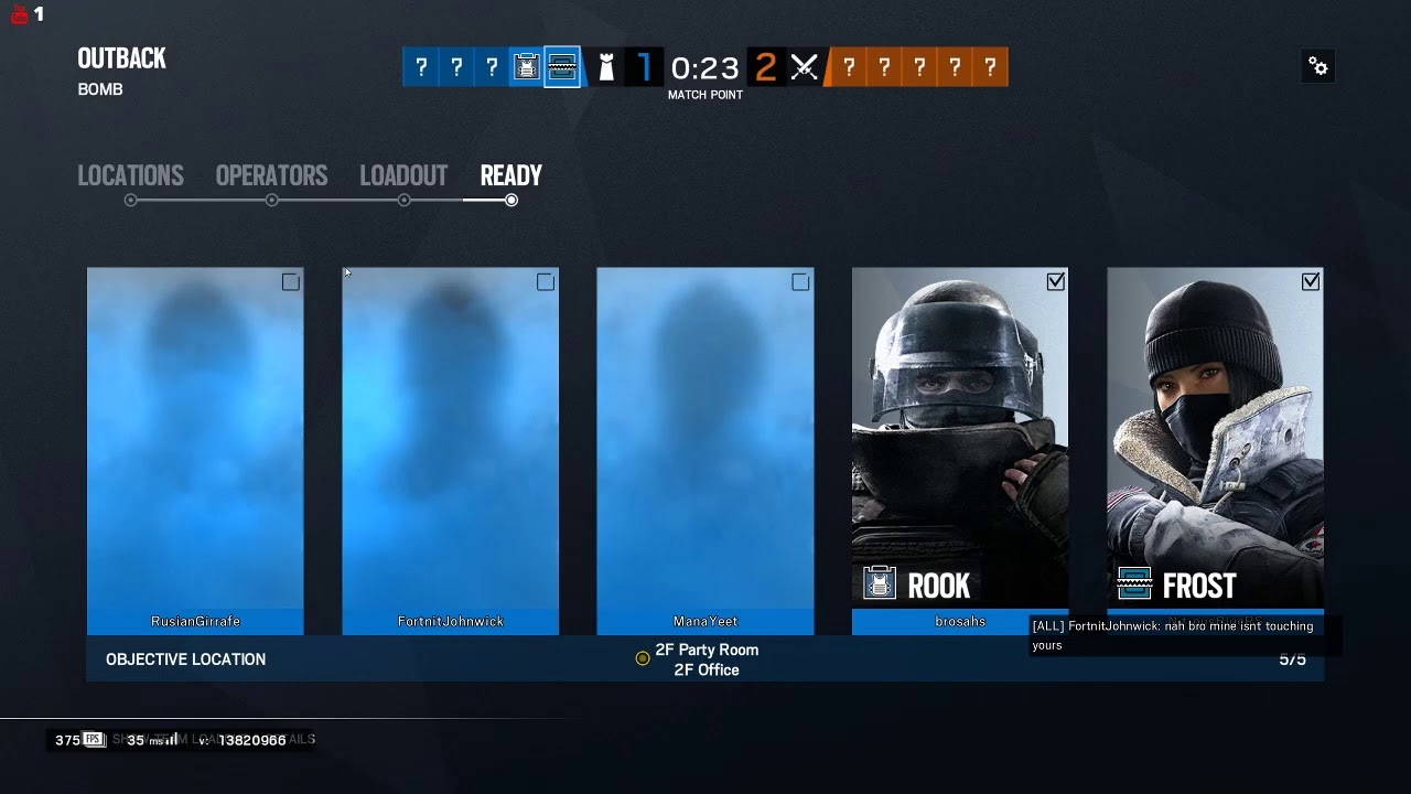 Playing some R6 on PC - YouTube
