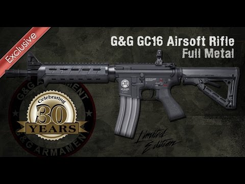 G&G M4 GC16 MOD 0 - Limited Edition UNBOXING - YouTube