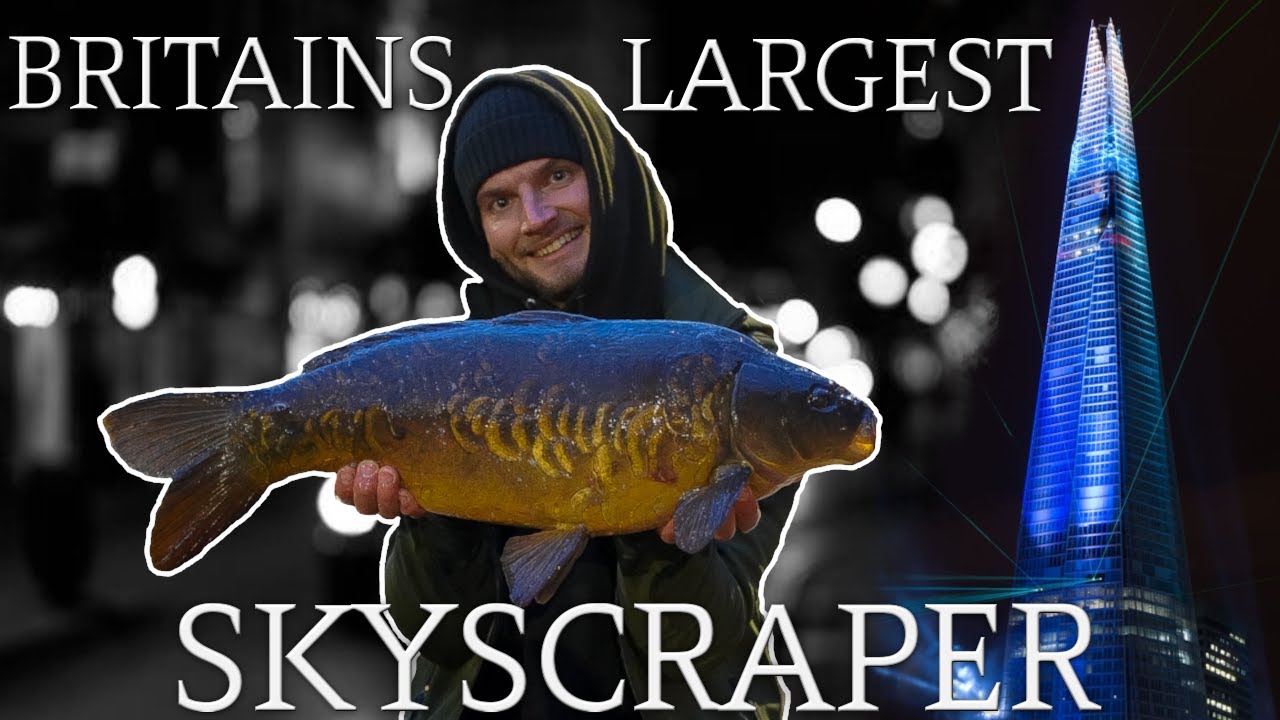 BIG FISH under Britain's largest skyscraper. - YouTube