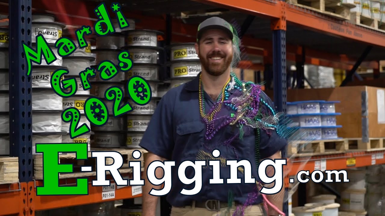 E-Rigging Gets Ready for Mardi Gras 2020 - YouTube