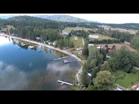 cocolalla lake fly over - YouTube