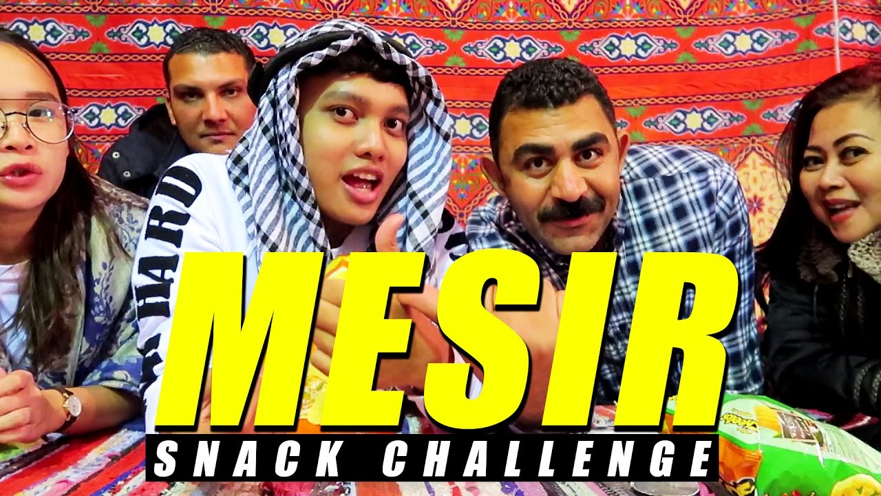SNACK CHALLENGE MESIR ! - YouTube