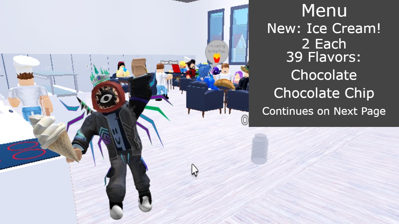 My Restaurant Sells Ice Cream Now! (Restaurant Tycoon 2) - YouTube