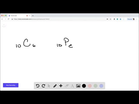 Determine the numerical values for the following: a. The number of ...