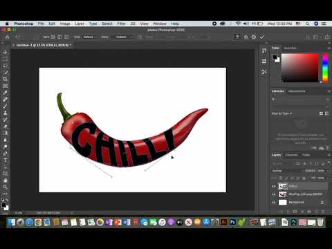 easy photoshop tutorial/ image manipulation/ typography/chilli effect ...