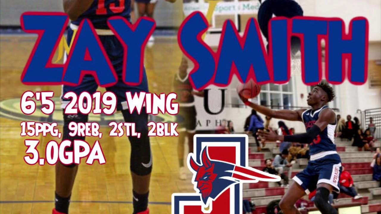 6'5 2019 Wing Zay Smith Jackson High (GA) - YouTube
