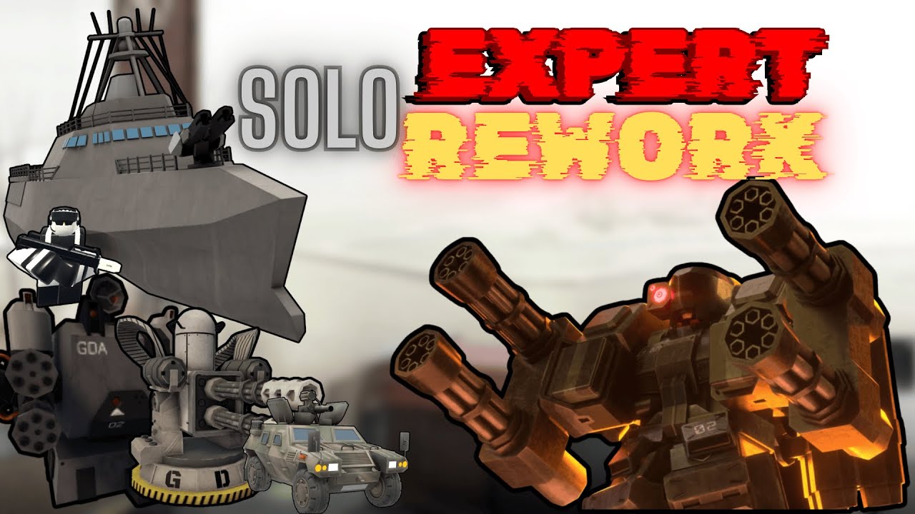 SOLO EXPERT REWORK STRAT | Tower Defense X #tdx - YouTube